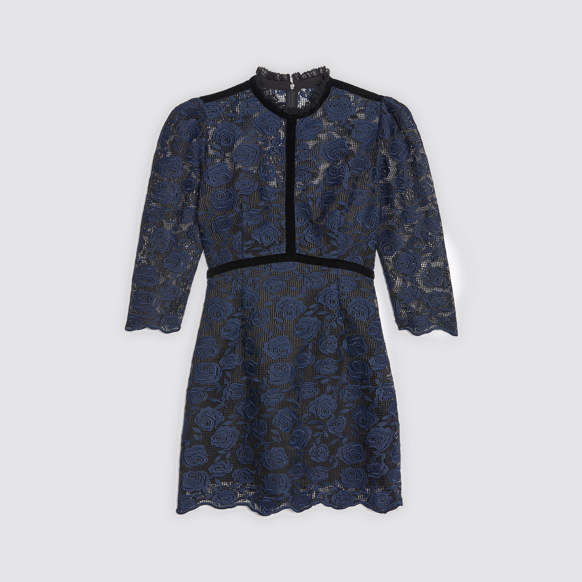 Dress with floral embroidery | Sandro | Sandro Secondhand Dress with floral embroidery | Sandro | Sandro Secondhand